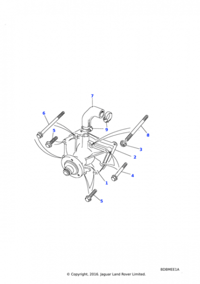 RTC6395-WATER PUMP 2.5 TDI – Rostock Auto Spare Parts