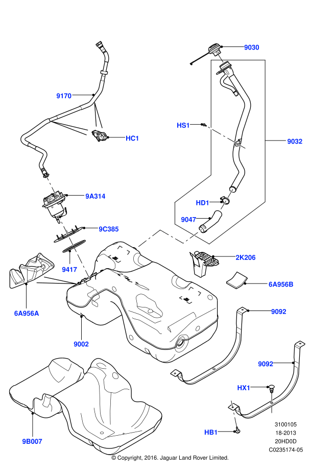 LR041435 - LAND ROVER SHIELD – Rostock Auto Spare Parts