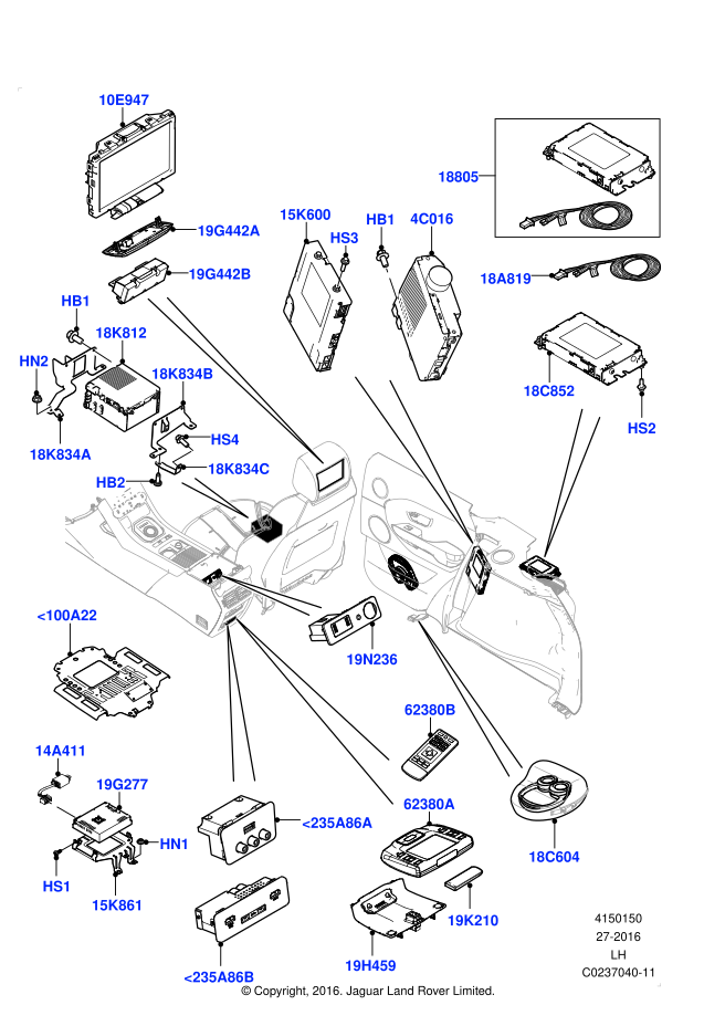 LR114028 - LAND ROVER SOCKET – Rostock Auto Spare Parts