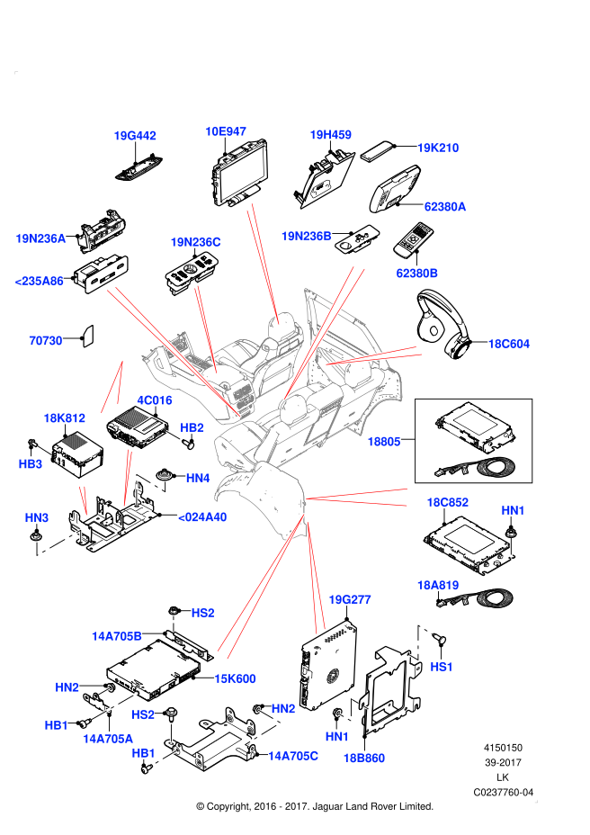 LR081487 - LAND ROVER SCREEN – Rostock Auto Spare Parts