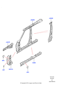 LR061797 - LAND ROVER REINFORCEMENT - BODYSIDE – Rostock Auto Spare Parts