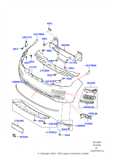 LR046703-LAND ROVER KIT AIR DEFLECTOR – Rostock Auto Spare Parts
