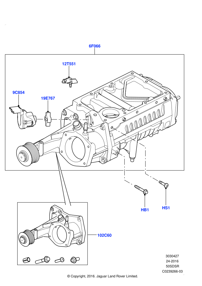 LR088998 - LAND ROVER SUPERCHARGER – Rostock Auto Spare Parts