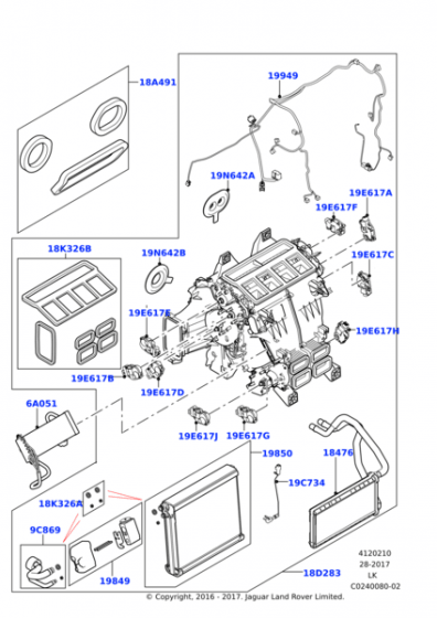 LR035739-STEPPER MOTOR HEATER – Rostock Auto Spare Parts