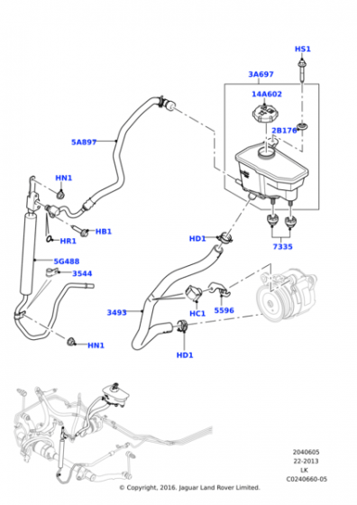 LR035470-TUBE ACTIVE ROLL BAR SYSTEM – Rostock Auto Spare Parts