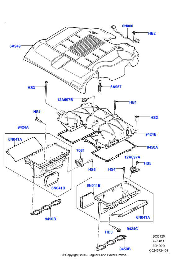LR025788 - LAND ROVER PLATE - BLANKING – Rostock Auto Spare Parts