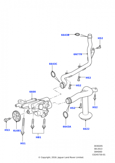 LR052436-OIL PUMP – Rostock Auto Spare Parts