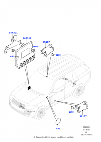 LR061886-MODULE AIR SUSPENSION CONTROL – Rostock Auto Spare Parts