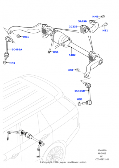 LR048462-INSULATOR – Rostock Auto Spare Parts