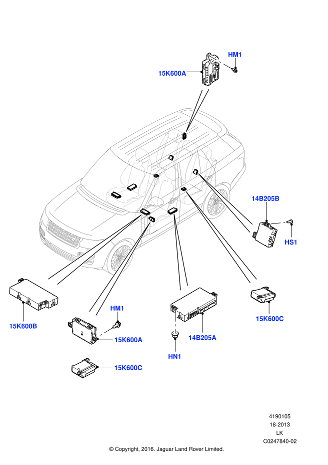 LR048102 - LAND ROVER MODULE – Rostock Auto Spare Parts