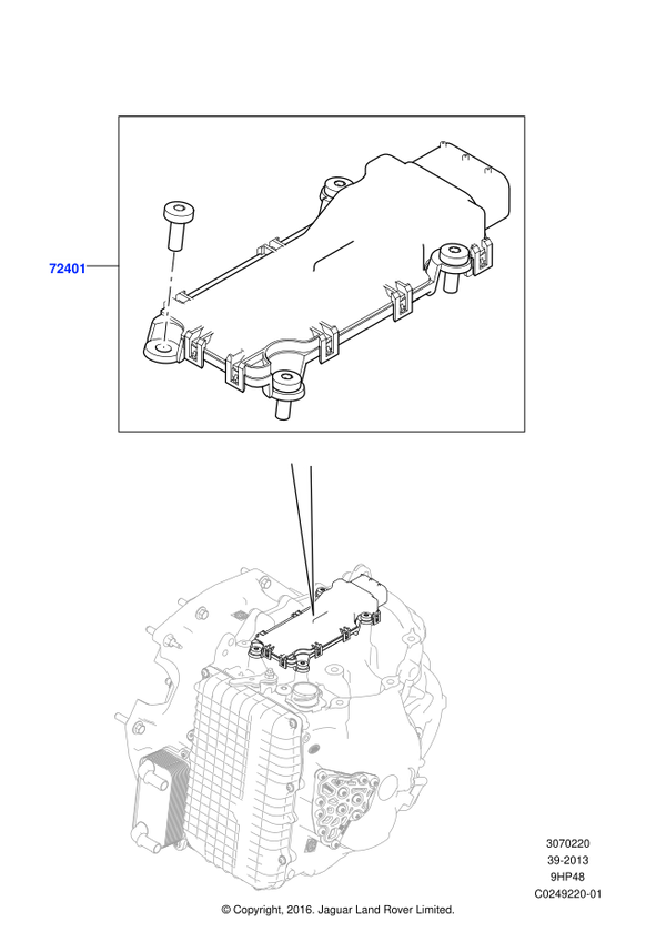 LR079636 - LAND ROVER MODULE - TRANSMISSION CONTROL (TCM) – Rostock ...