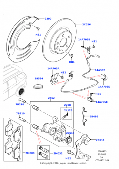 LR061394-BRAKE SENSOR – Rostock Auto Spare Parts