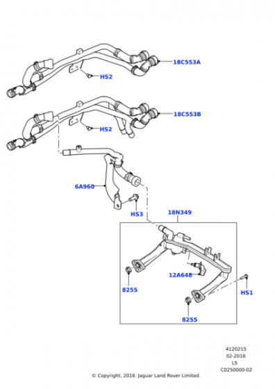 LR050880-HOSE WATER International Shipping – Rostock Auto Spare Parts