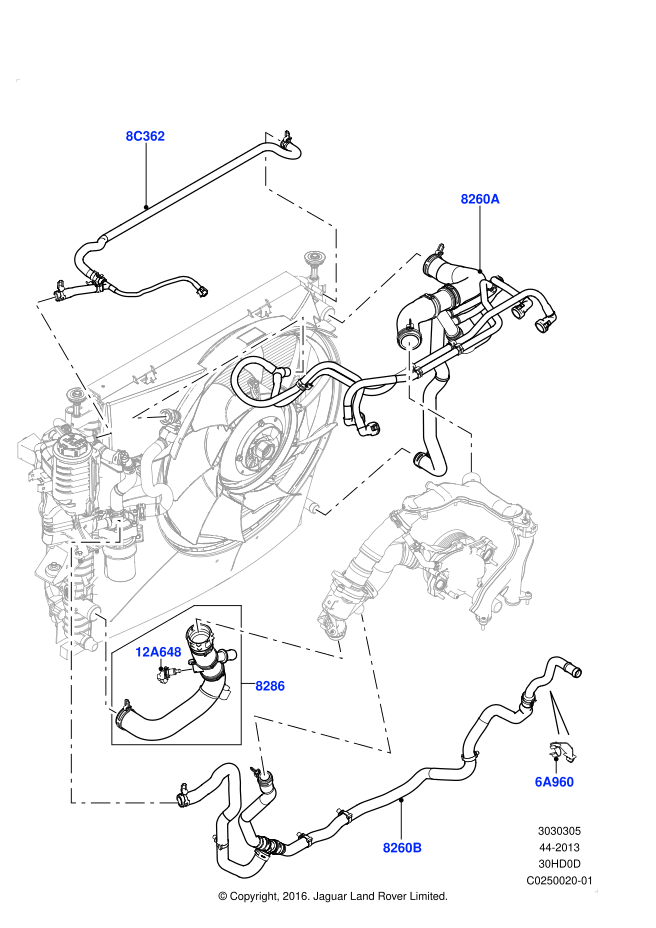 LR013693-HOSE – Rostock Auto Spare Parts