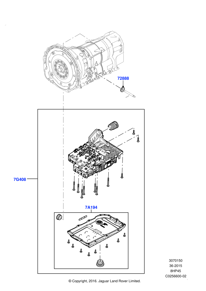LR093851 - LAND ROVER VALVE - TRANSMISSION CONTROL – Rostock Auto Spare ...