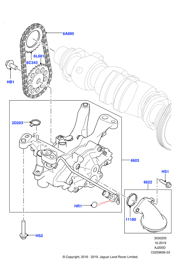 LR087668 - LAND ROVER PUMP - OIL & VACUUM – Rostock Auto Spare Parts