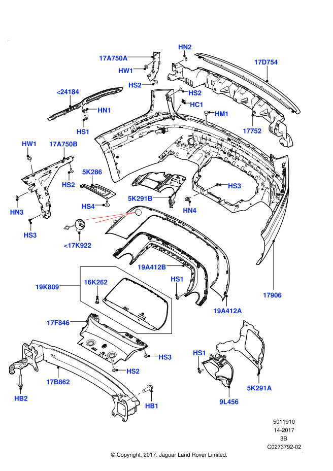 LR093049 - LAND ROVER REINFORCEMENT – Rostock Auto Spare Parts