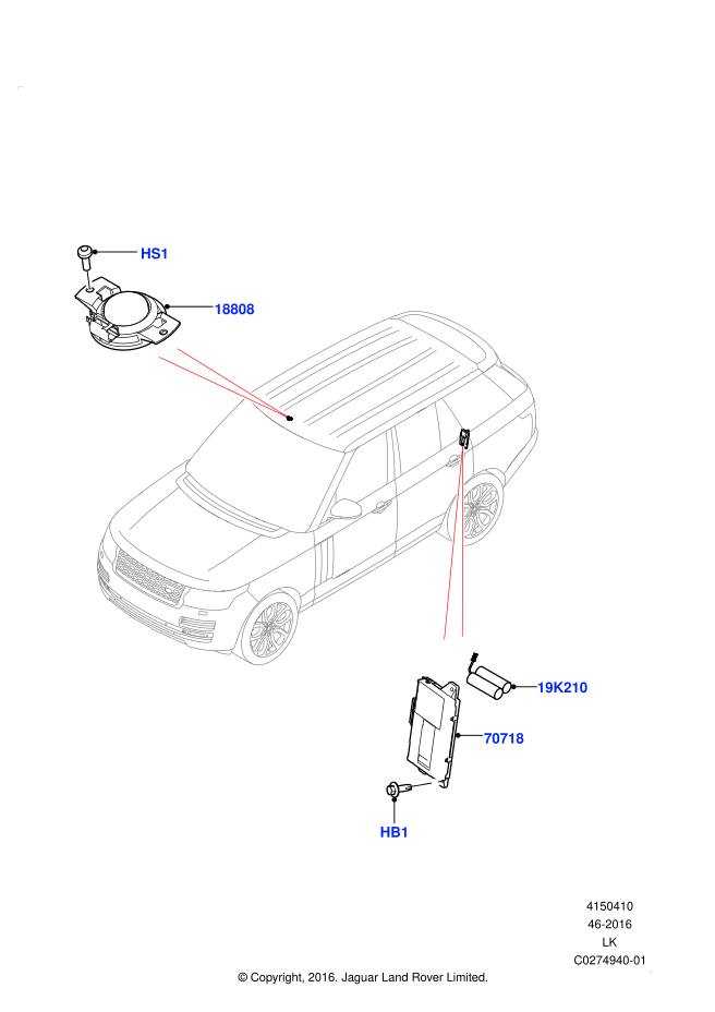 LR091252 - LAND ROVER MODULE - TELEMATICS CONTROL – Rostock Auto Spare ...