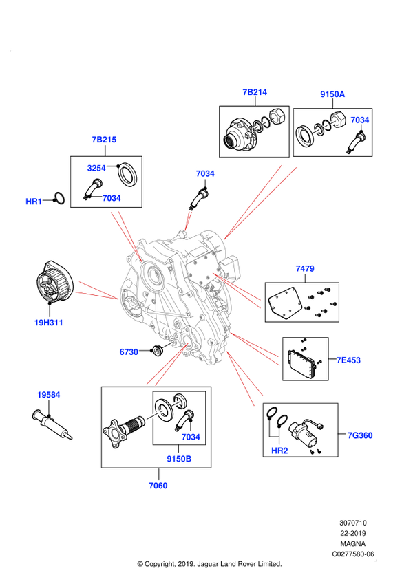 Range Rover Sport - Transfer Box Parts Land Rover Parts – Rostock Auto ...