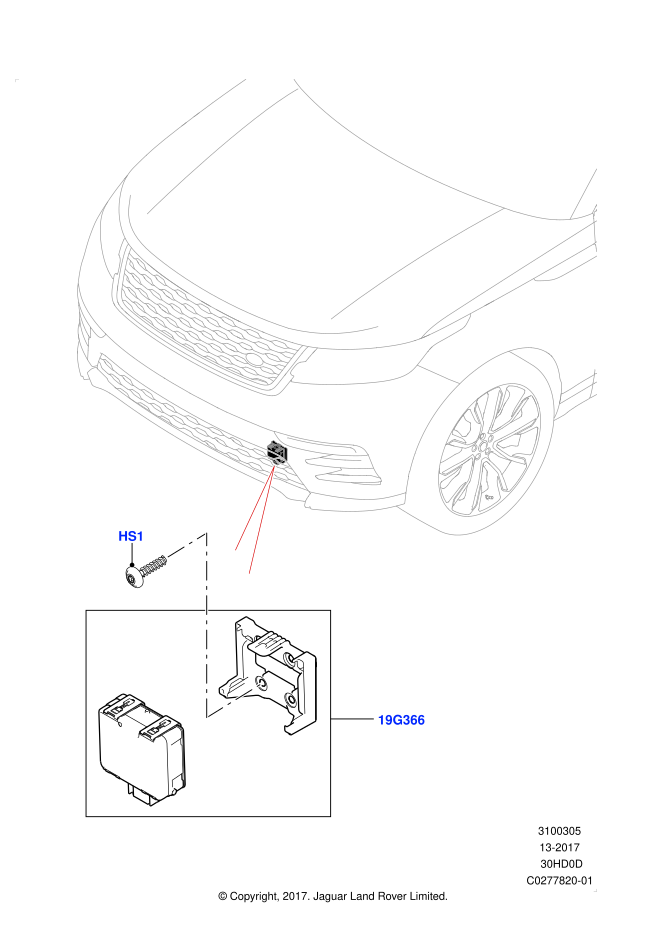 LR091242 - LAND ROVER SENSOR – Rostock Auto Spare Parts