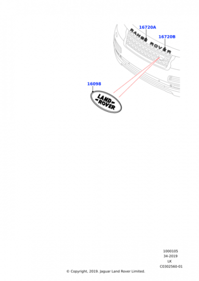 LR066696-NAME PLATE – Rostock Auto Spare Parts
