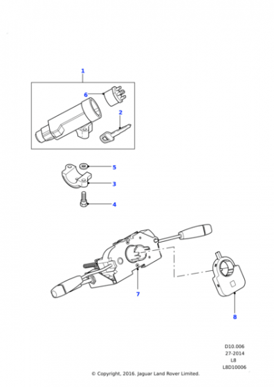 LR060124-SWITCH MULTIPLE FUNCTION – Rostock Auto Spare Parts