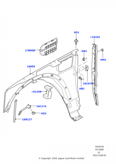 ASB780030-FENDER ASSY – Rostock Auto Spare Parts