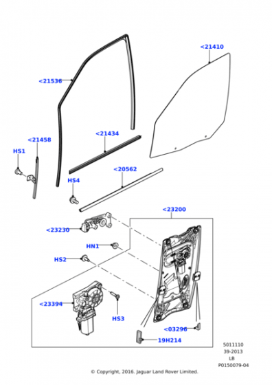 LR060136-REGULATOR WINDOW – Rostock Auto Spare Parts