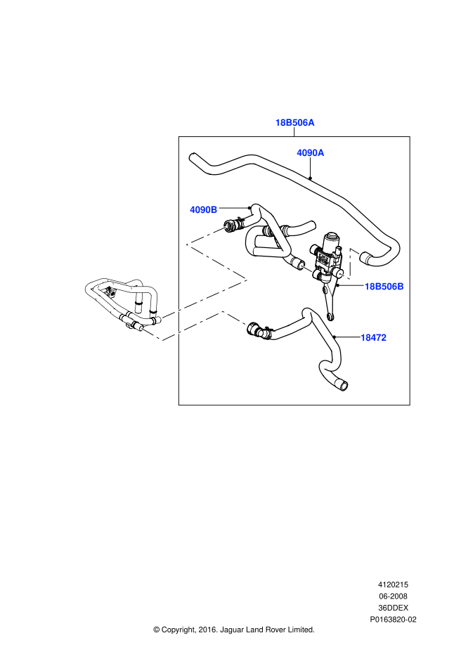JEO000010 - LAND ROVER VALVE – Rostock Auto Spare Parts