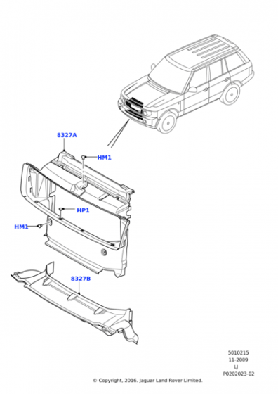 LR011197-AIR DEFLECTOR – Rostock Auto Spare Parts