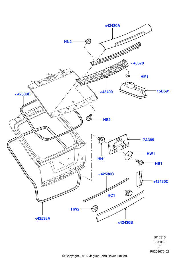 LR024948 - LAND ROVER SEAL – Rostock Auto Spare Parts